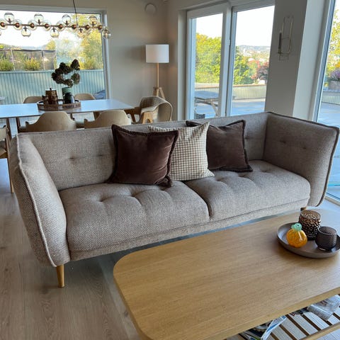 2 stk Hay About a lounge AAL 81 med pute Orange stoff, understell i polert alumi | FINN-torget