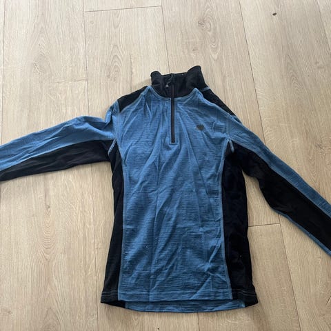 Skogstad Jostedal half-zip genser i merinoull, str 12 | FINN-torget