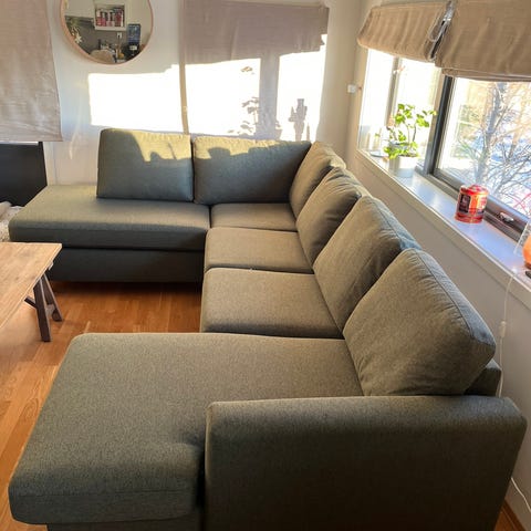 2 Idyll 3-seter sofa, slått sammen som hjørnesofa | FINN-torget