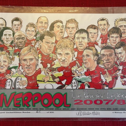 Daniel Agger – Liverpool | Artist Signed Limited Edition (19/100 ...