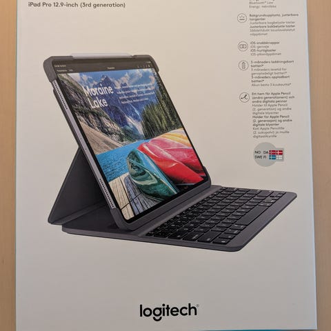 Logitech Slim Folio Pro tastatur for iPad Pro 11 | FINN-torget