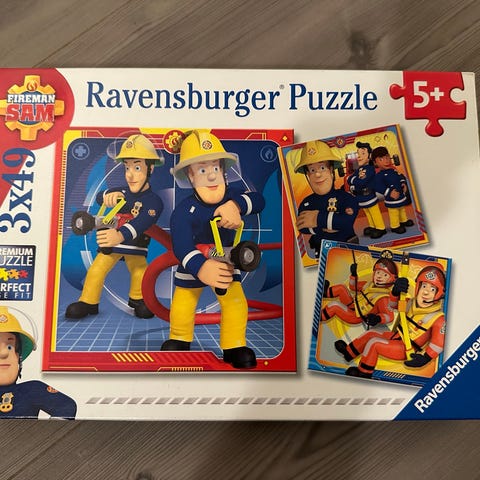 Ravensburger Brannmann Sam puslespill 33 biter 4+ | FINN-torget