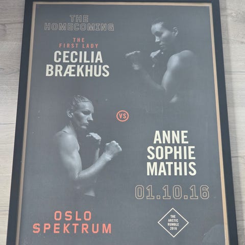 Muhammad Ali - Cassius Clay - boksing plakat | FINN-torget