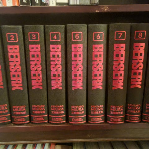 BokFrank: Kentaro Miura: Berserk Volume 1 - 4 (2003/2004) | FINN-torget