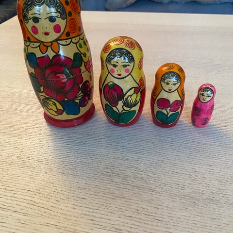 Babushka sett 6 stk | FINN-torget