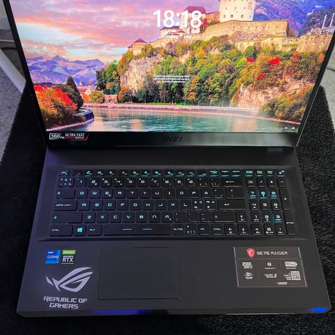 MSI GP66 Vector 12UGS kraftig laptop | FINN-torget