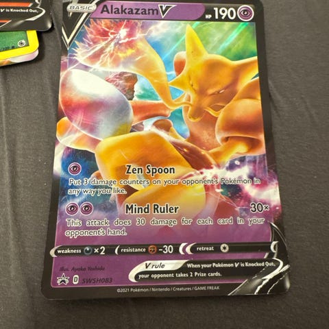 Jumbo Pokémon-kort – EX/GX – Charizard, Pikachu, Gengar m.fl. (samlet ...