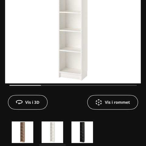 Billy bokhylle | FINN-torget