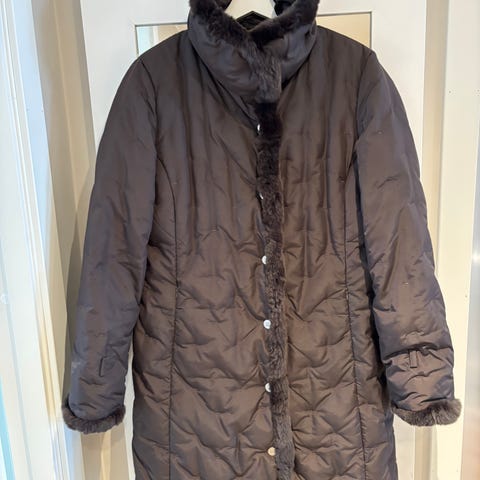 Eksklusiv Hanro of Switzerland 100% silke morgenkåpe fra Harrods Lysblå ...