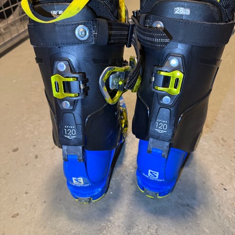 Salomon MTN lab Alpinstøvel blå og svart 26,5 | FINN-torget