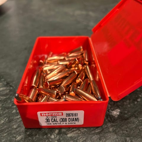 .30 Hornady V-Max 110gr kuler 60stk | FINN-torget