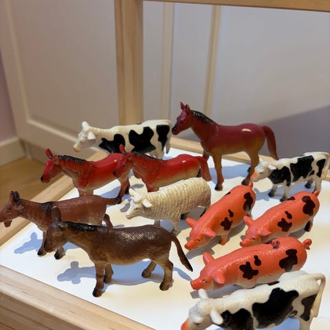 Samling av mange dyr. Mest Papo. | FINN-torget
