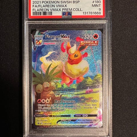 Pokemon kort - Flareon - EX Delta Species PSA 6 | FINN-torget