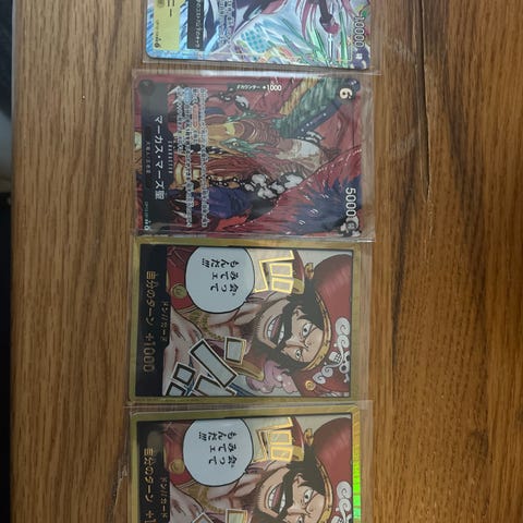 Gengar Nami og Monkey D.Luffy one piece kort | FINN-torget