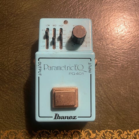 Ibanez Graphic Equalizer GE-601 Gitar Pedal | FINN-torget