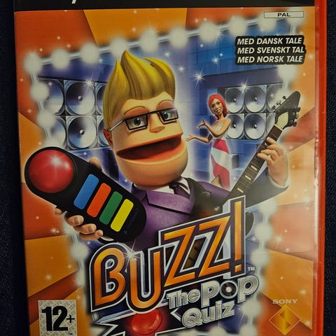 Buzz! The Music Quiz – PlayStation 2 (PS2) – Testet og fungerer | FINN ...