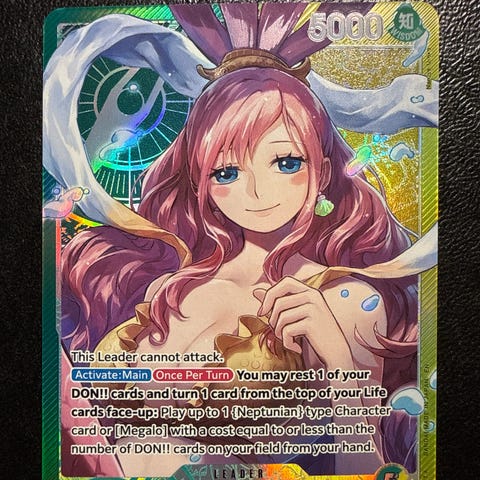 Shanks R alternate art One peace samlekort | FINN-torget