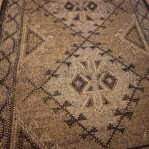 Rondane kelim-teppe 160 x 230 cm selges grunnet salg av hytte | FINN-torget