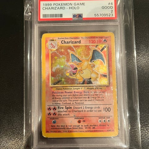 Charizard Ex #009 PSA 10 fra japansk 151 | FINN-torget