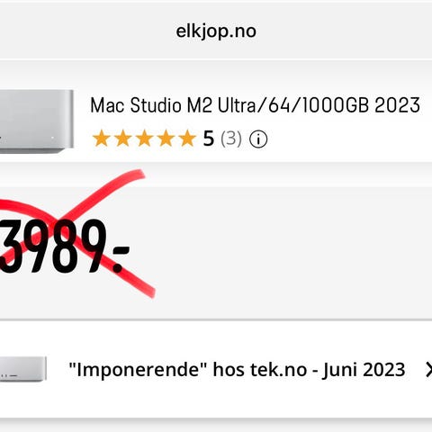 Mac Studio M2 Max 512GB SSD | FINN-torget