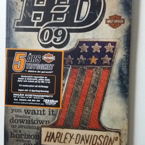 2004 HARLEY DAVIDSON Motorsykkelbrosjyre | FINN-torget