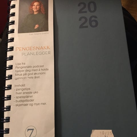 Pengesnakk Almanakk 2026. Ny. | FINN-torget