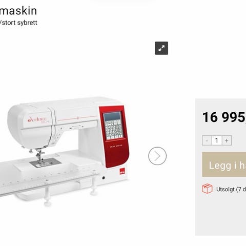 Pfaff Ambition 620 symaskin | FINN-torget