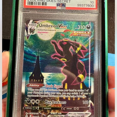 Pokemon Umbreon EX #161 og Umbreon VMAX #215 PSA 10 ønskes kjøpt | FINN ...