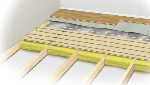 Sponplate 25mm m/spor for Ø20mm gulvvarmerør | FINN torget