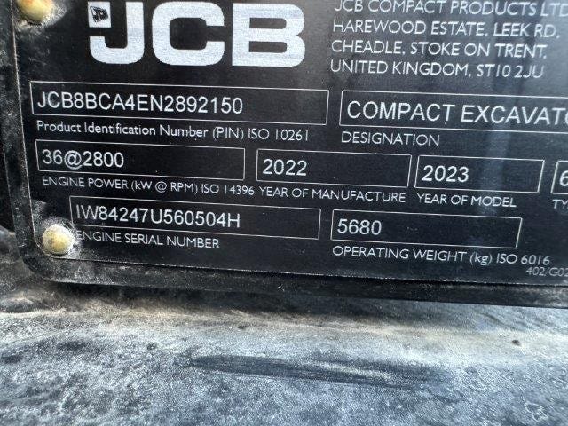 Til salgs: JCB 60C-2 - 2023 - Minigraver | FINN.no