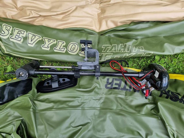 Sevylor båt med elektrisk motor og kano selges samlet | FINN torget