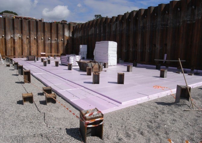 Jackofoam XPS Isolasjon - Isopor - grunnmursplater 50mm | FINN-torget