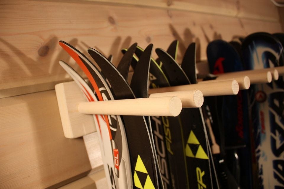 Smartrack Skistativ - Skioppheng - Skirack - Skireol - for alle typer ...