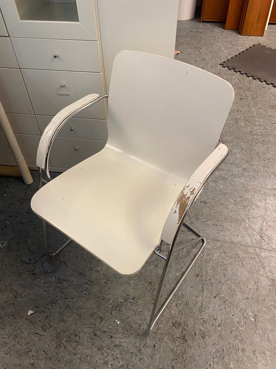 Vintage solstol i funky mønster | FINN-torget