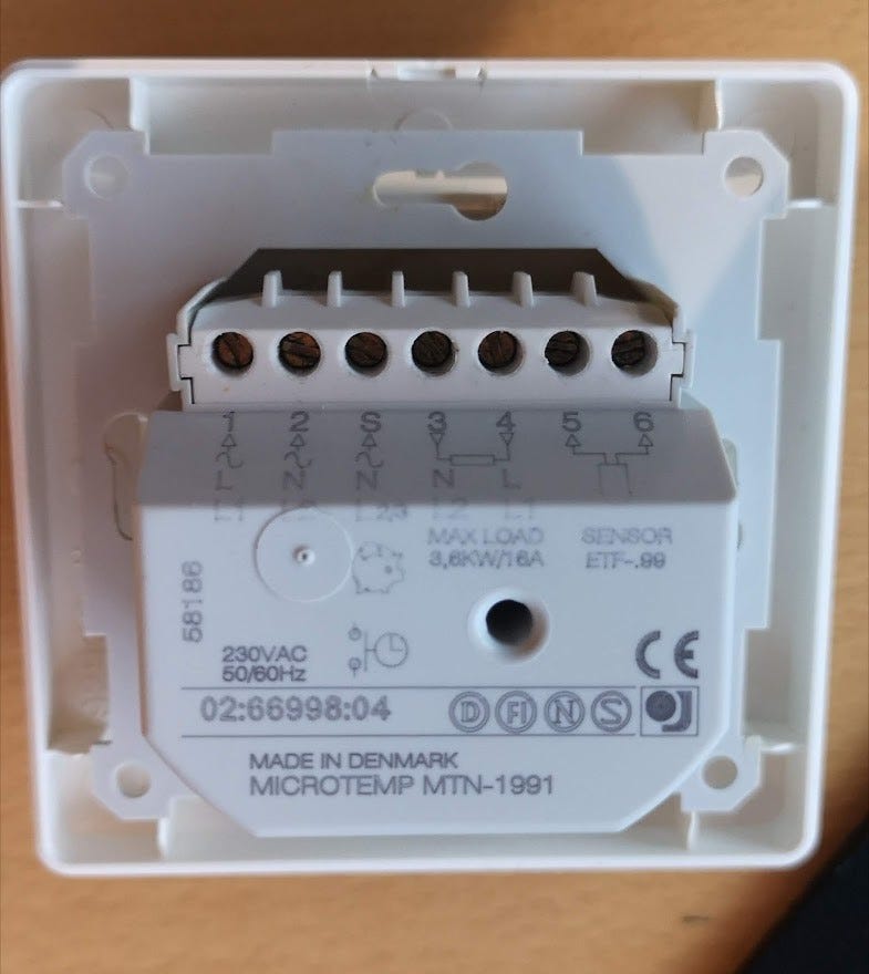 Microtemp MTN-1991 termostat for varmekabler | FINN.no