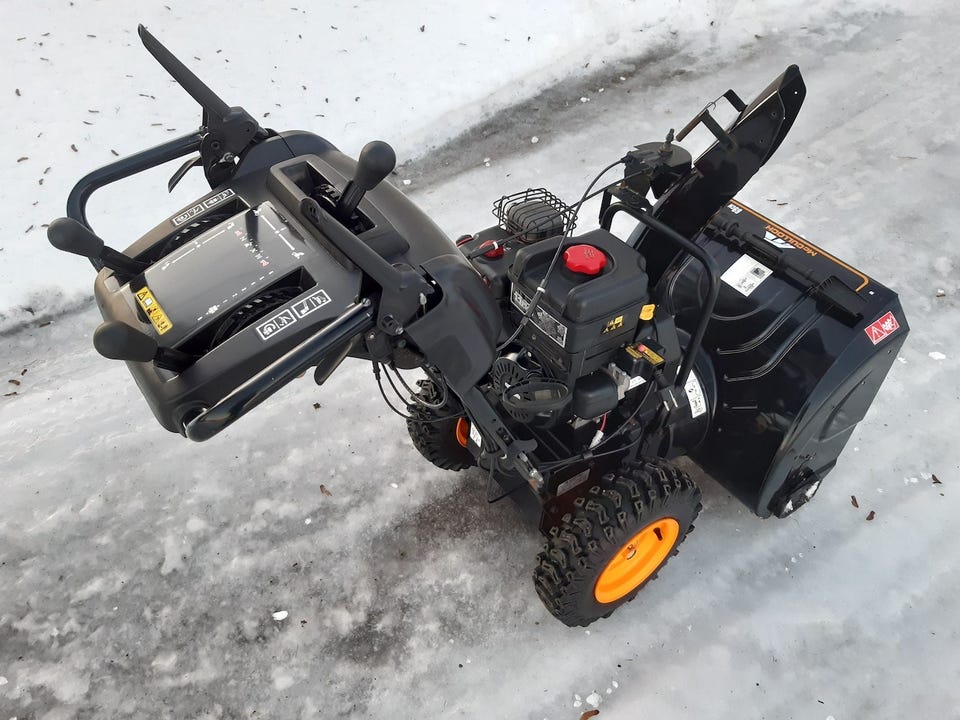 Brukt snøfreser Mcculloch med elektrisk start og led lys | FINN torget