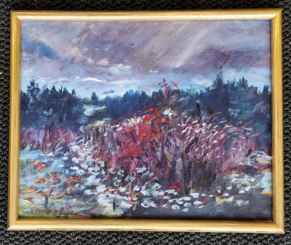 Hetty Gleditsch oljemaleri | FINN-torget