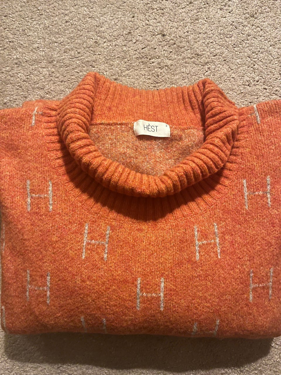 Hest genser, superkul farge:-) | FINN-torget