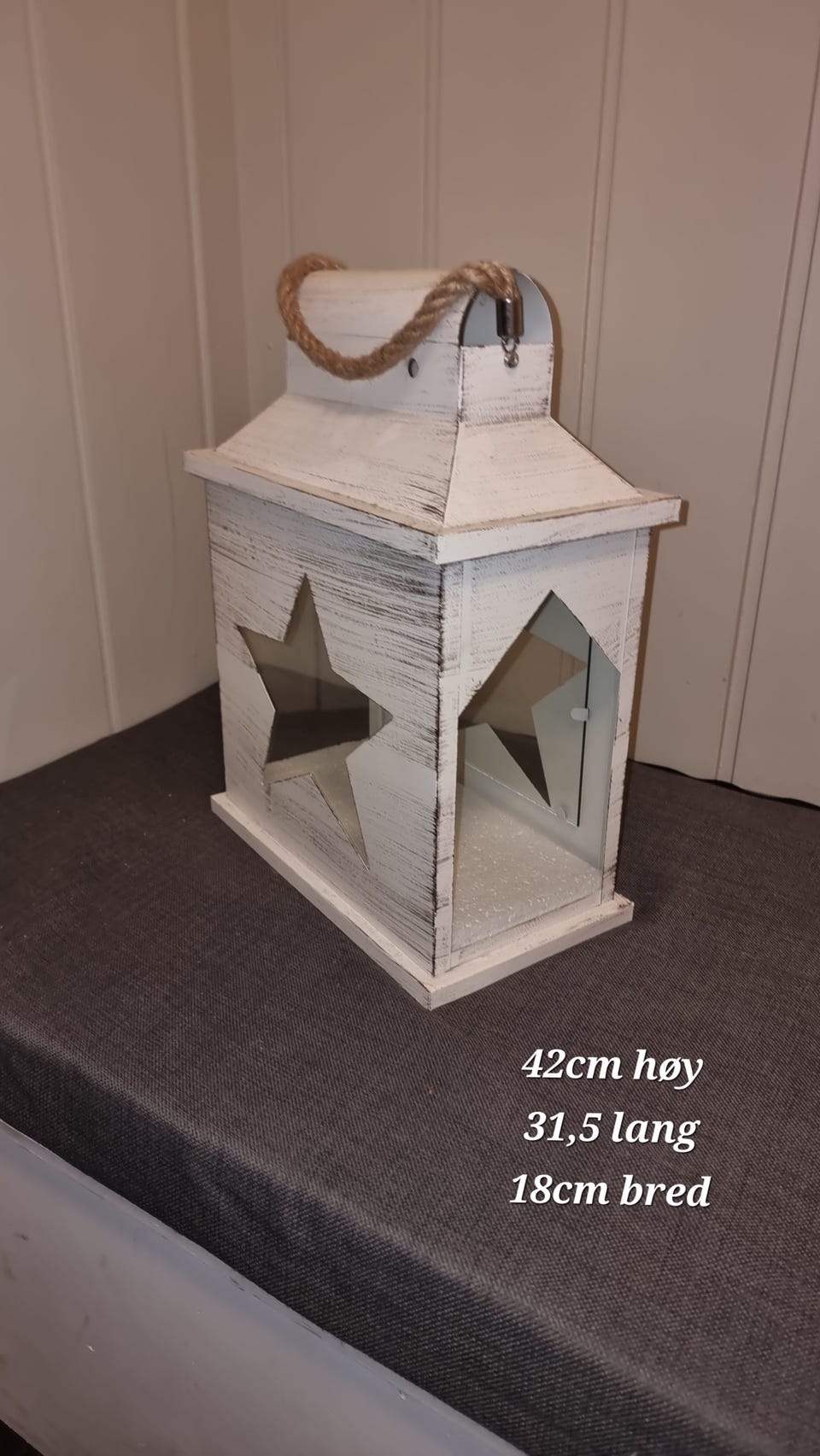 Ny ubrukt ute /inne lykt 42 cm | FINN-torget