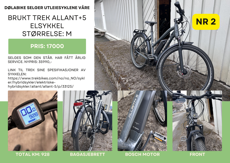 Trek allant | til salgs | FINN Torget