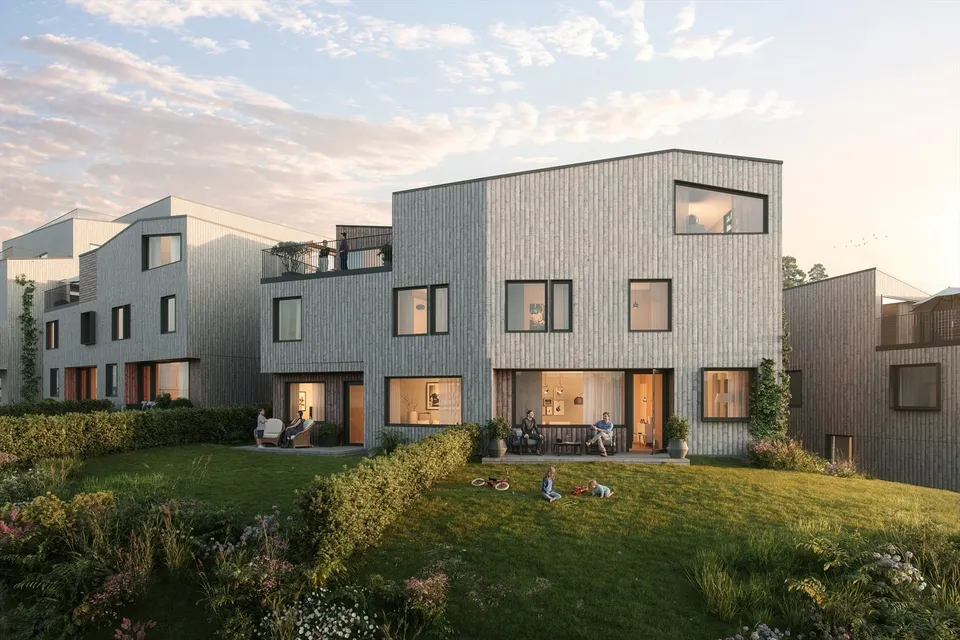 ROTNESHAGEN, Nittedal - trinn 2 | 7 familieboliger ca. 180m2 - 2 solgt ...