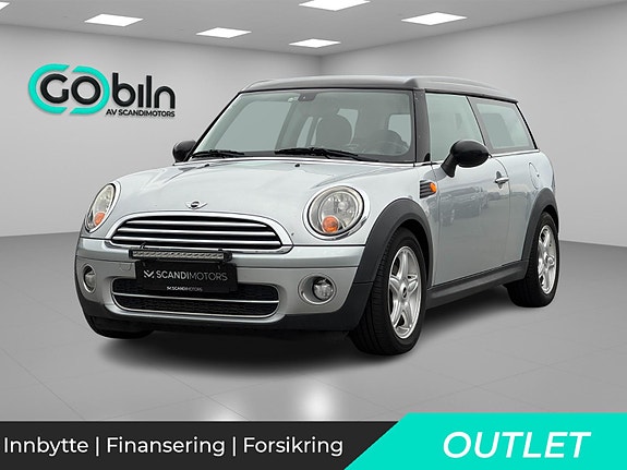 Bruktbil til salgs: MINI Cooper - 2008 - Sølv - 109 hk - Kombi 5-dørs ...