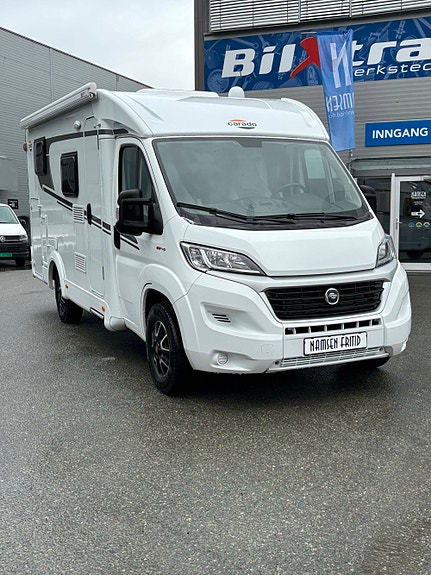 Bobil til salgs: Carado Compact T 337 - 2021 - Delintegrert - 140 hk - 2 287 l | FINN.no