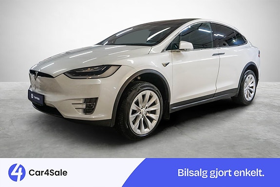 Bruktbil til salgs: Tesla Model X - 2017 - Hvit - 525 hk - SUVOffroad ...