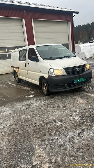 Bruktbil til salgs: Toyota HiAce - 2008 - Hvit - 117 hk - Kasse | FINN.no