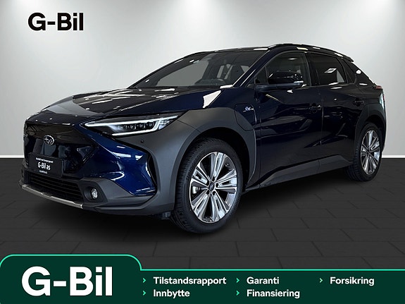 Bruktbil til salgs: Subaru Solterra - 2023 - Blå - 218 hk - SUVOffroad ...