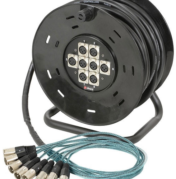 8-kanals multikabel 10 meter på rulle! 14mm PRO-kabel 4.5kg. Varje ...