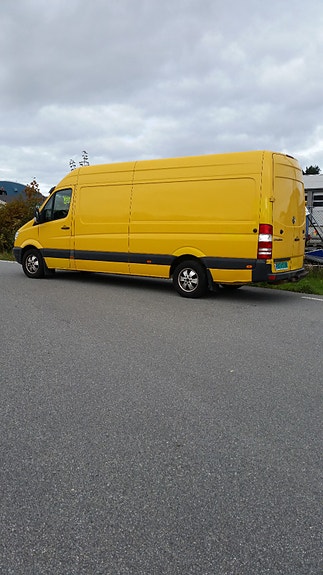 Bruktbil til salgs: Mercedes-Benz Sprinter - 2010 - Gul - 163 hk ...