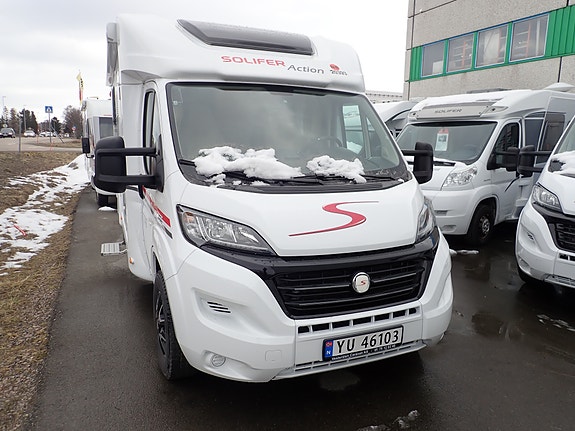 Bobil til salgs: Solifer Action T 742 - 2016 - Delintegrert - 130 hk - 2,3 l | FINN.no