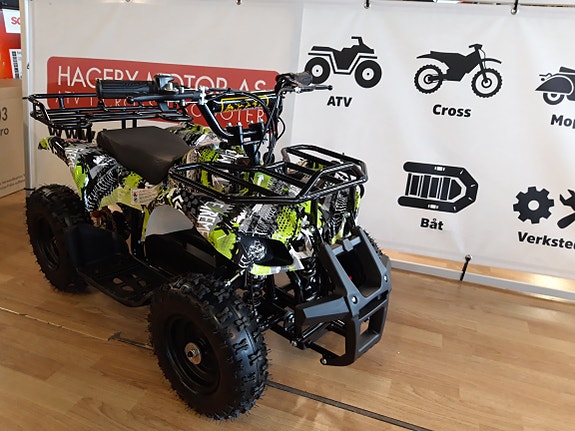 Til salgs: 4W-Moto Mini ATV V3- 800w ELEKTRISK - 2020 | FINN.no